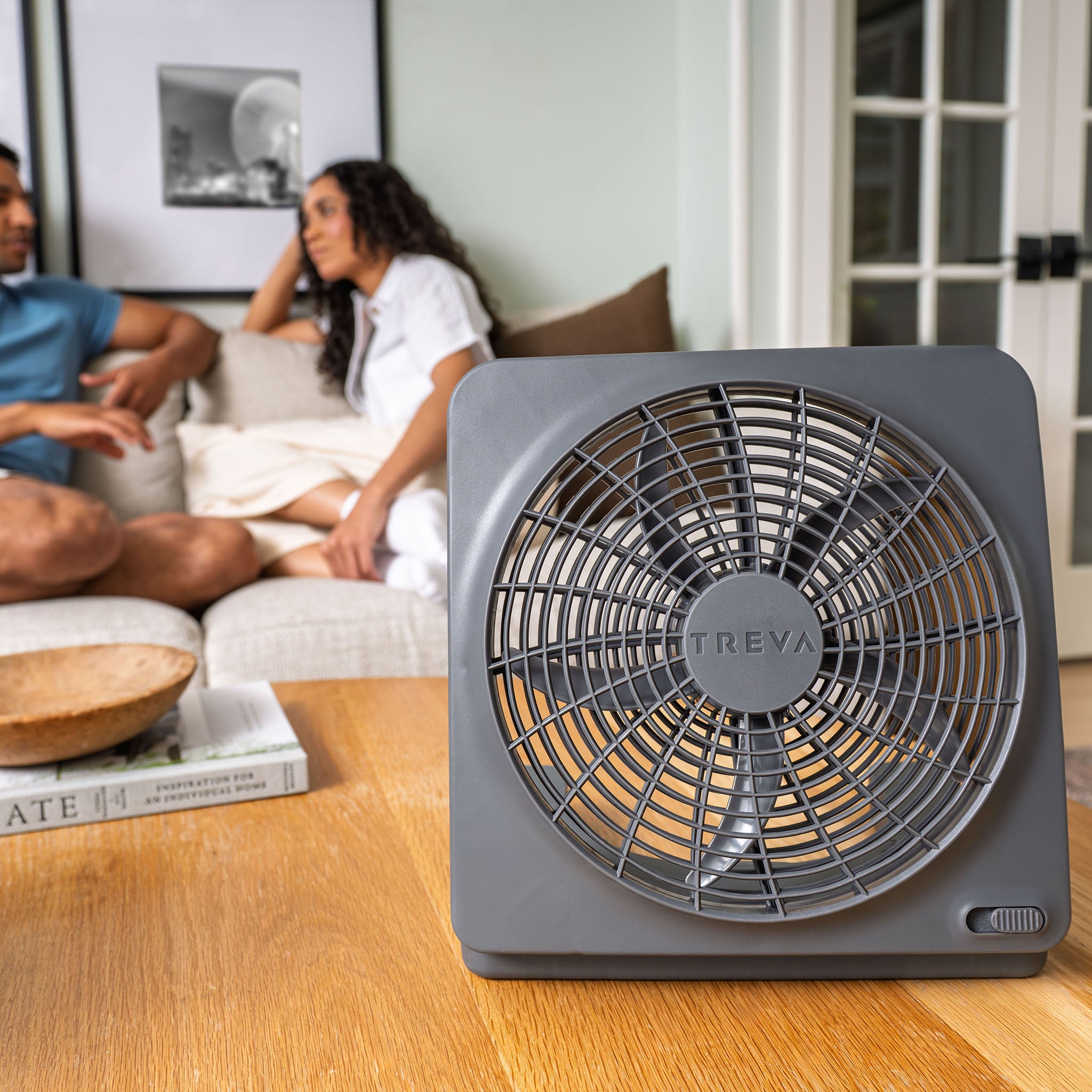 10" BASIC FAN with AC ADAPTER – TrevaHome